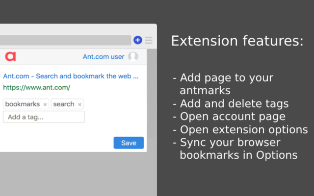 Ant.com - Search and bookmark the web with Ant.com!